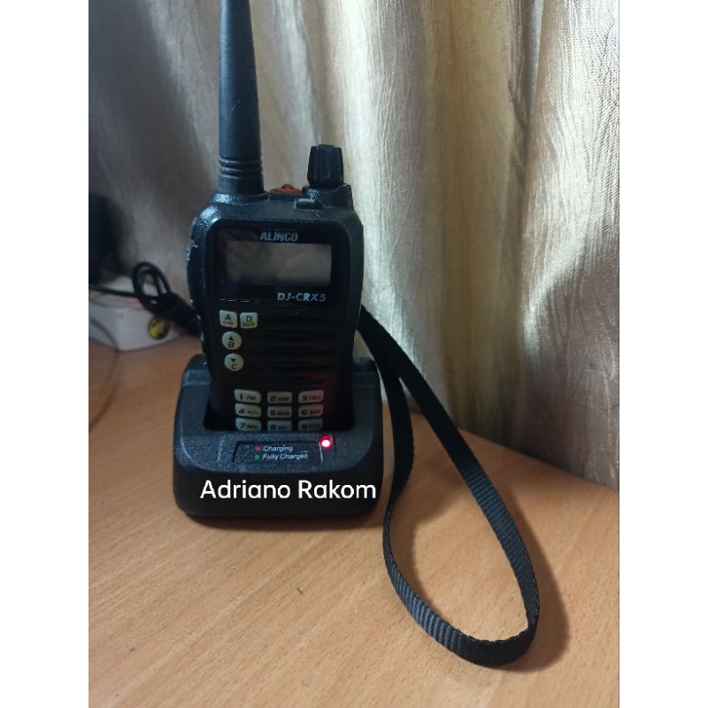 Jual HT Alinco DJ-CRX5 VHF UHF Dualband lengkap charger | Shopee Indonesia