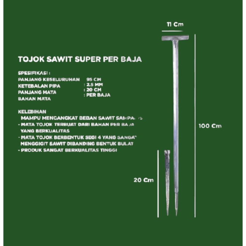 Jual Tojok Alat PERTANIAN sawit siap pakai | Shopee Indonesia