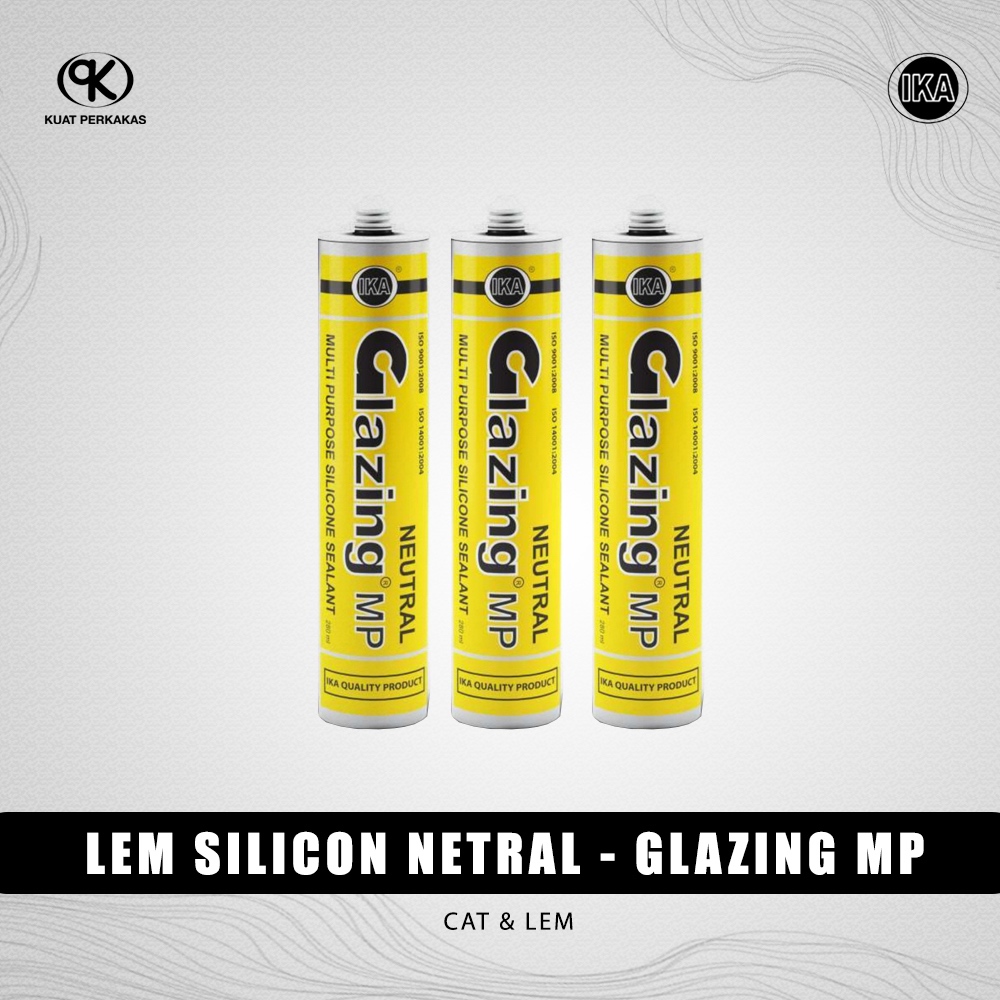 Jual Glazing MP Silicon Netral / Silicone Sealant / Lem Kaca | Shopee ...