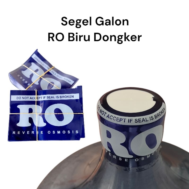 Jual Segel Galon RO Dongker 200 Pcs Per Ikat | Shopee Indonesia