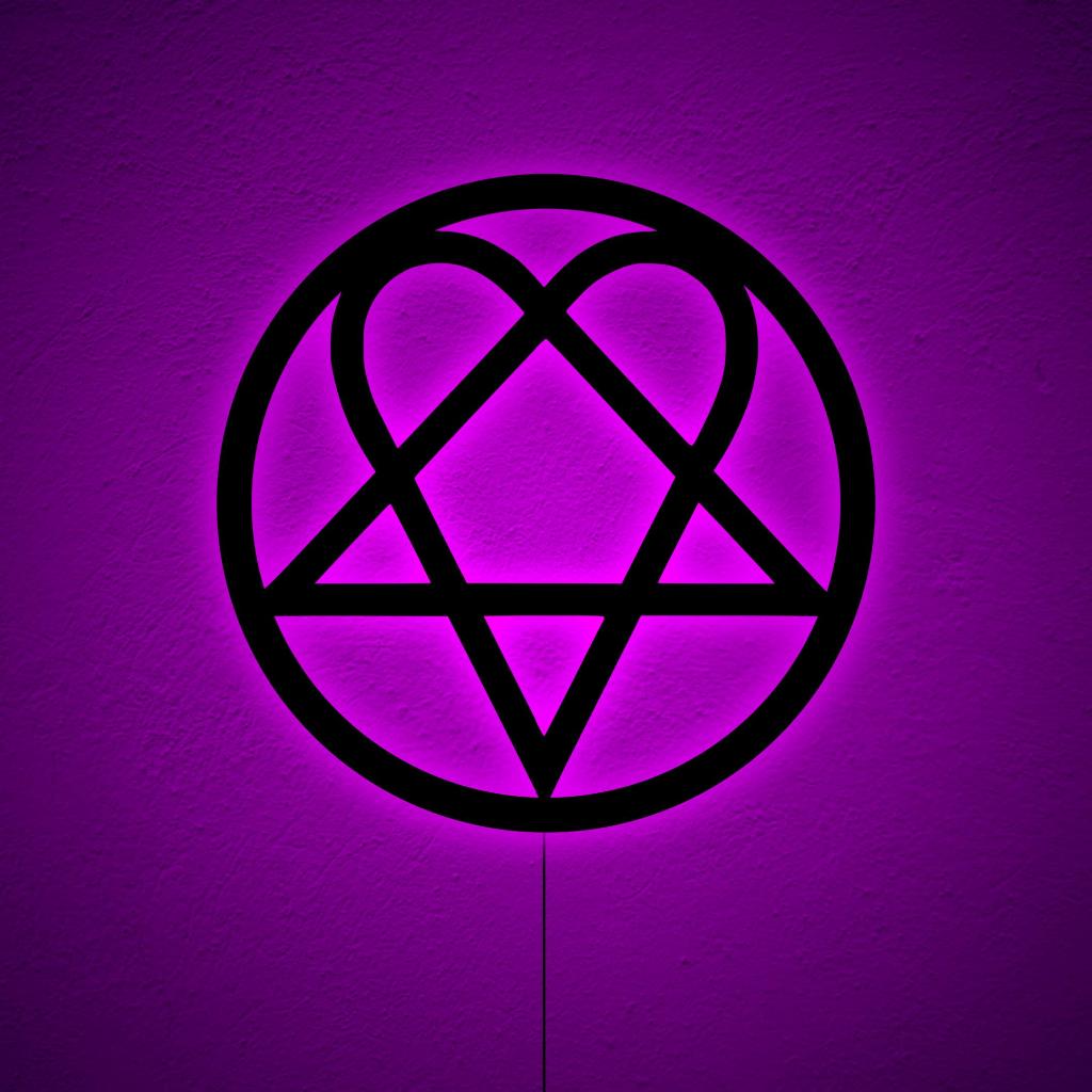 Jual LAMPU HIAS SIMBOL HEARTAGRAM AESTHETIC / KAMAR / RUANG TAMU ...