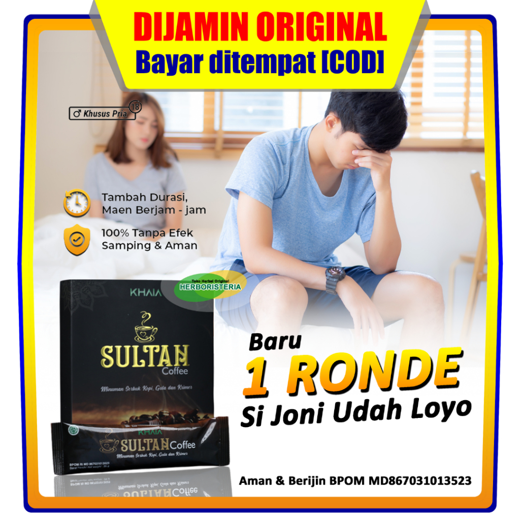 Jual Sultan Coffee by Khaia Original | Sultan Kopi Stamina Pria Perkasa ...