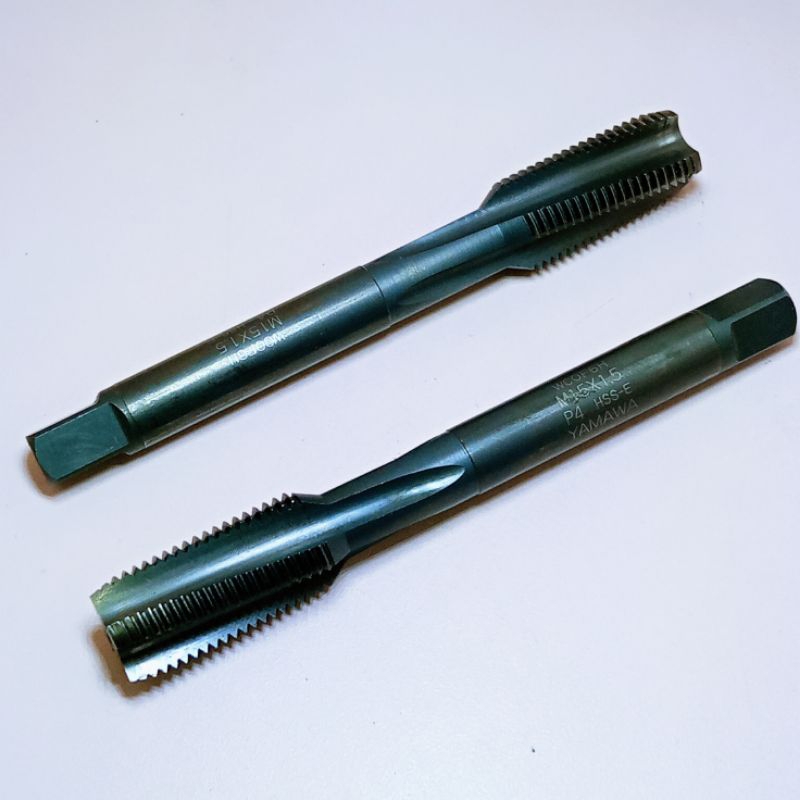 Jual Tap mesin M15×1.5 Spiral Hand tap M15 × 1.5 Tapping M15 Yamawa ...