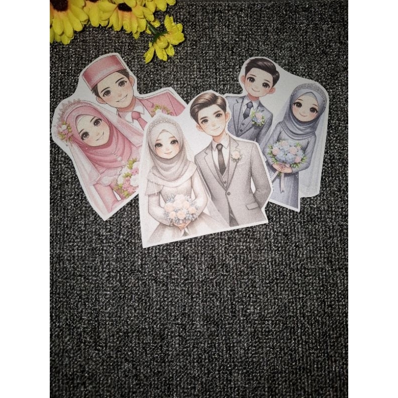Jual topper buket pengantin | Shopee Indonesia