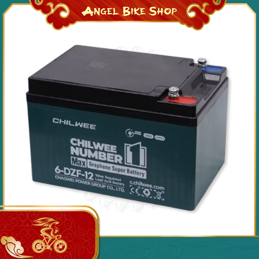 Jual AKI / BATERAI PREMIUM CHILWEE GRAPHENE SEPEDA LISTRIK 48V 12AH 2HR / 15AH 20HR | Shopee ...