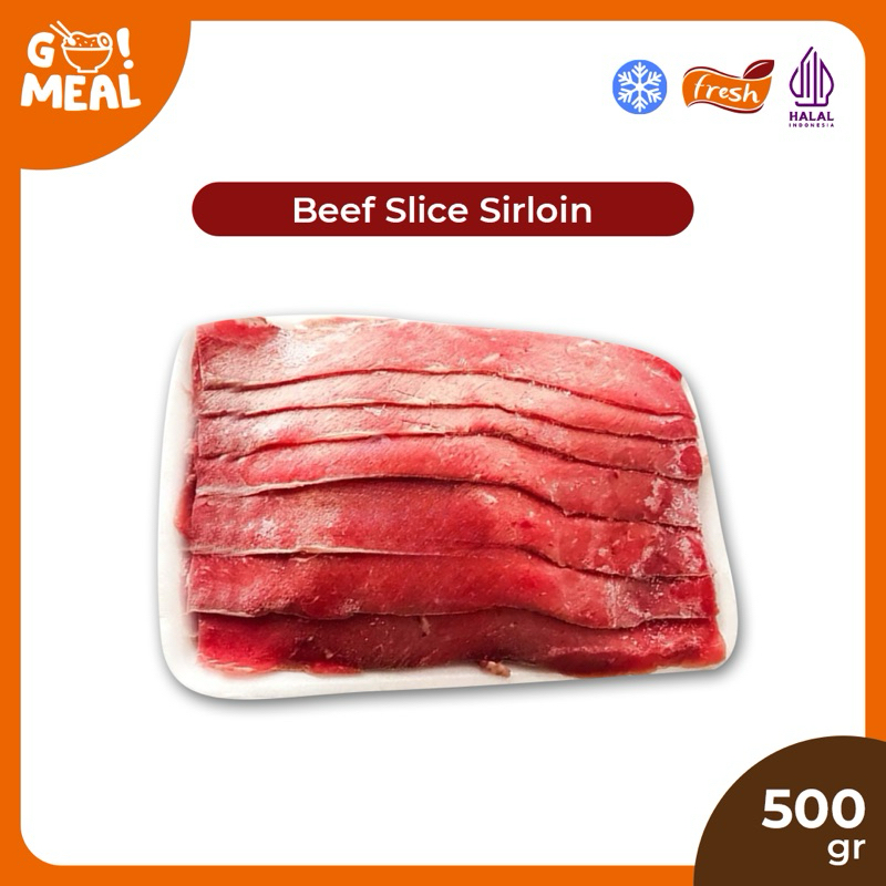 Jual BEEF SLICE SIRLOIN / SIRLOIN SLICE / DAGING GRILL / BBQ / BULGOGI ...