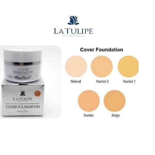 Jual La tulipe Cover Foundation 12gr Alas Bedak | Latulip Cover ...