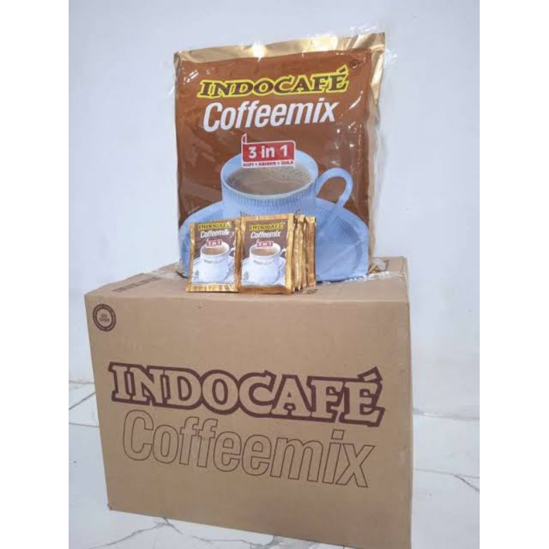 Jual Kopi Mix Indocafe Coffeemix Jumbo Pack 100 Pcs | Shopee Indonesia