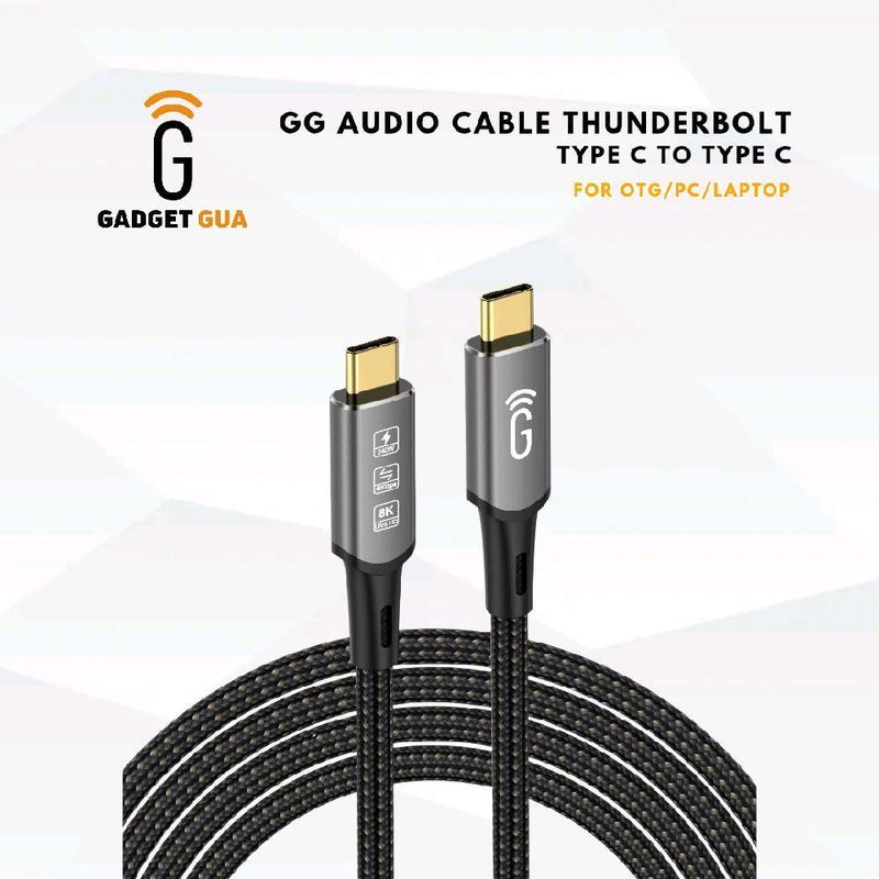 Jual GG Cable Data Thunderbold Type C to Type C - Transfer Data to OTG ...