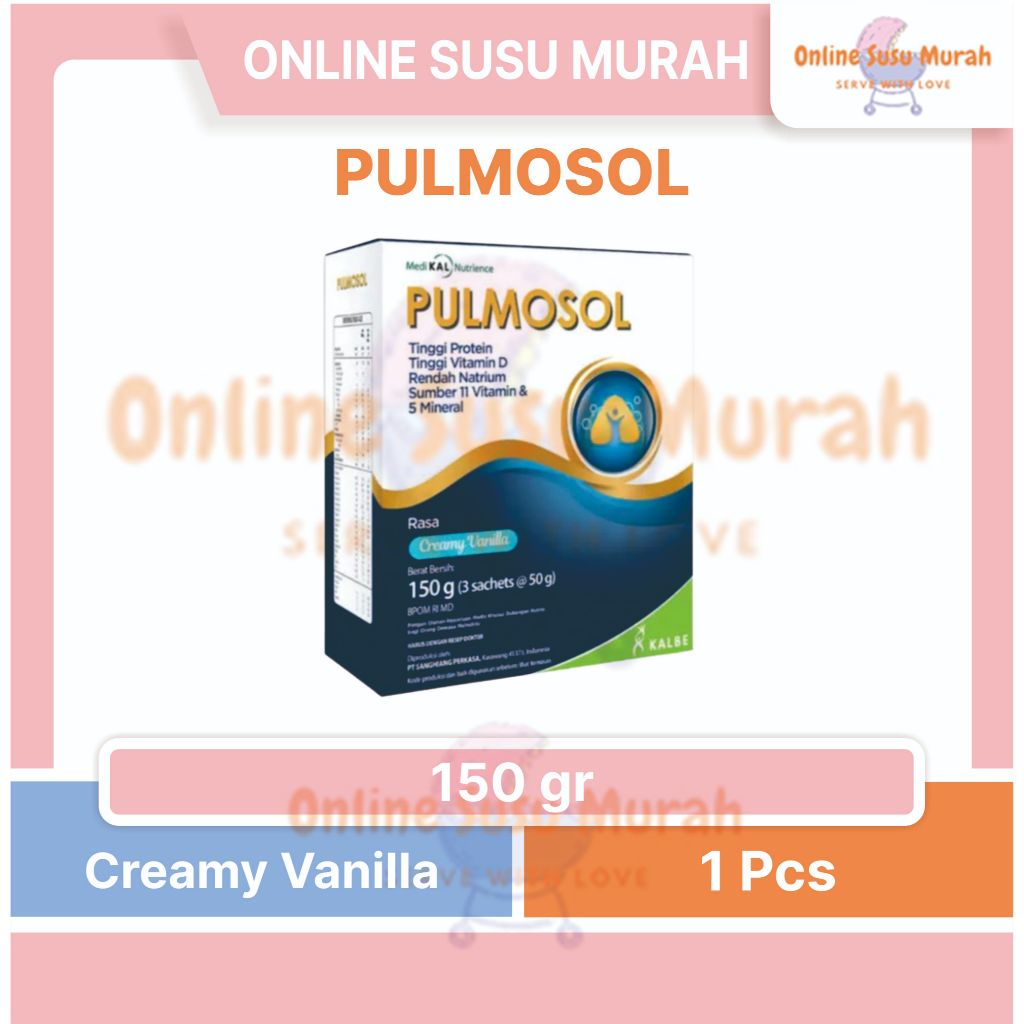 Jual PULMOSOL 150 GR NUTRISI KESEHATAN 150GR SSKD | Shopee Indonesia