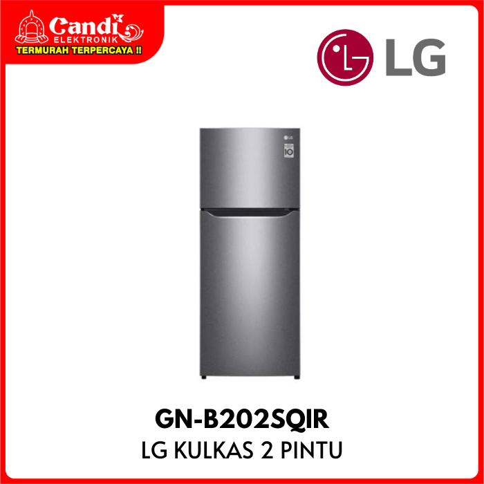 Jual LG Kulkas 2 Pintu Net Kapasitas 187 Liter GN-B202SQIR | Shopee Indonesia