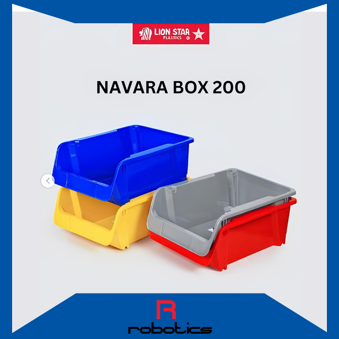 Jual JOLLY BOX NAVARA BOX 200 KOTAK PENYIMPANAN KOMPONEN SUSUN LION ...