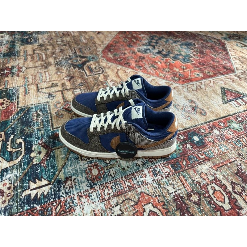 Jual Nike Dunk Low Tweed Midnight Navy Corduroy (100% Original ...