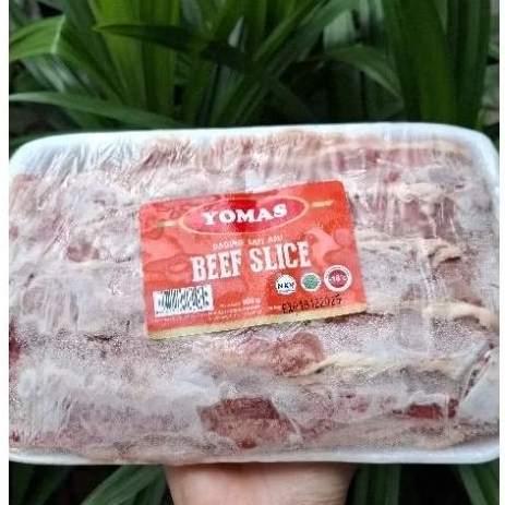 Jual DAGING SAPI SLICE Dengan LEMAK/ Slice LEMAK PREMIUM 500G | Shopee ...