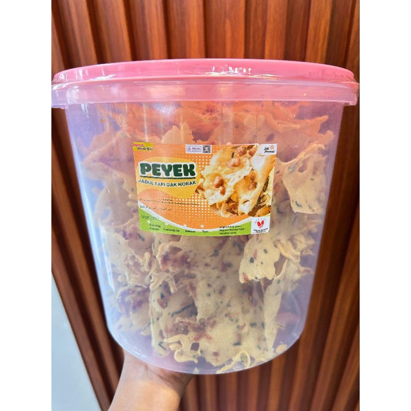 Jual Peyek Rebon Jadul 5 Liter / 500gr – Peyek Udang Renyah Gurih Tahan ...