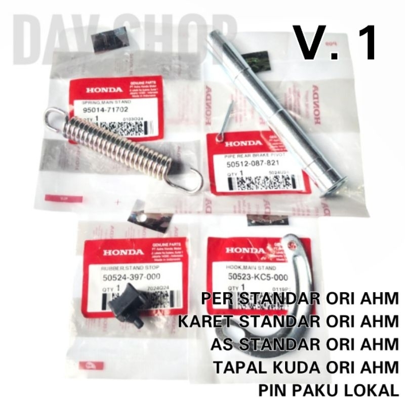 Jual REPAIR KIT/PART PELENGKAP STANDAR TENGAH/DUA HONDA WIN 100 ...