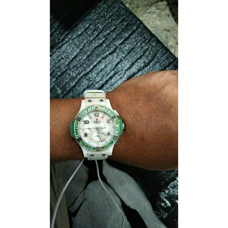 Jual Hublot Big Bang Chronogrpah Ceramic Big Size | Shopee Indonesia