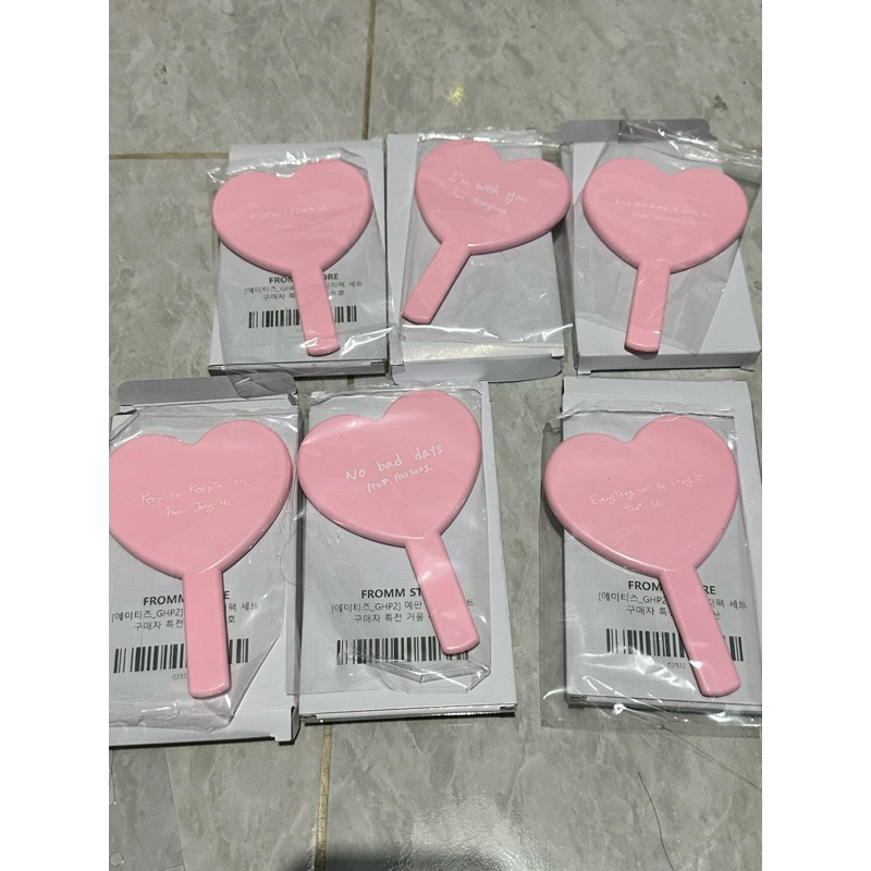 Jual ATEEZ Heart Mirror official with hand writing by Yunho Yeosang ...