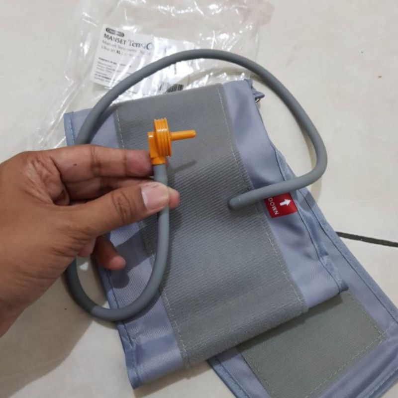 Jual Manset Tensimeter Digital 1 Selang + Konektor Ukuran XL Tensione ...