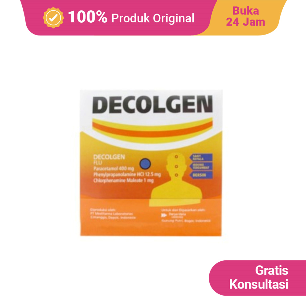 Jual Decolgen 4 Tablet | Shopee Indonesia