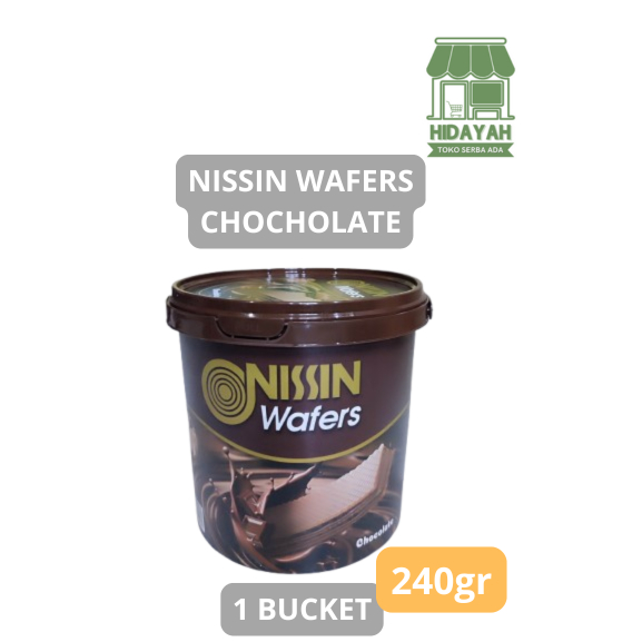Jual Nissin Wafers Bucket Chocholate 240gr | Shopee Indonesia