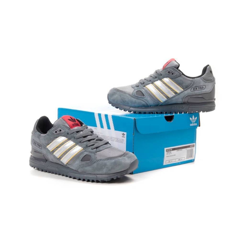 Jual Adidas ZX 750 Dark Grey | Shopee Indonesia