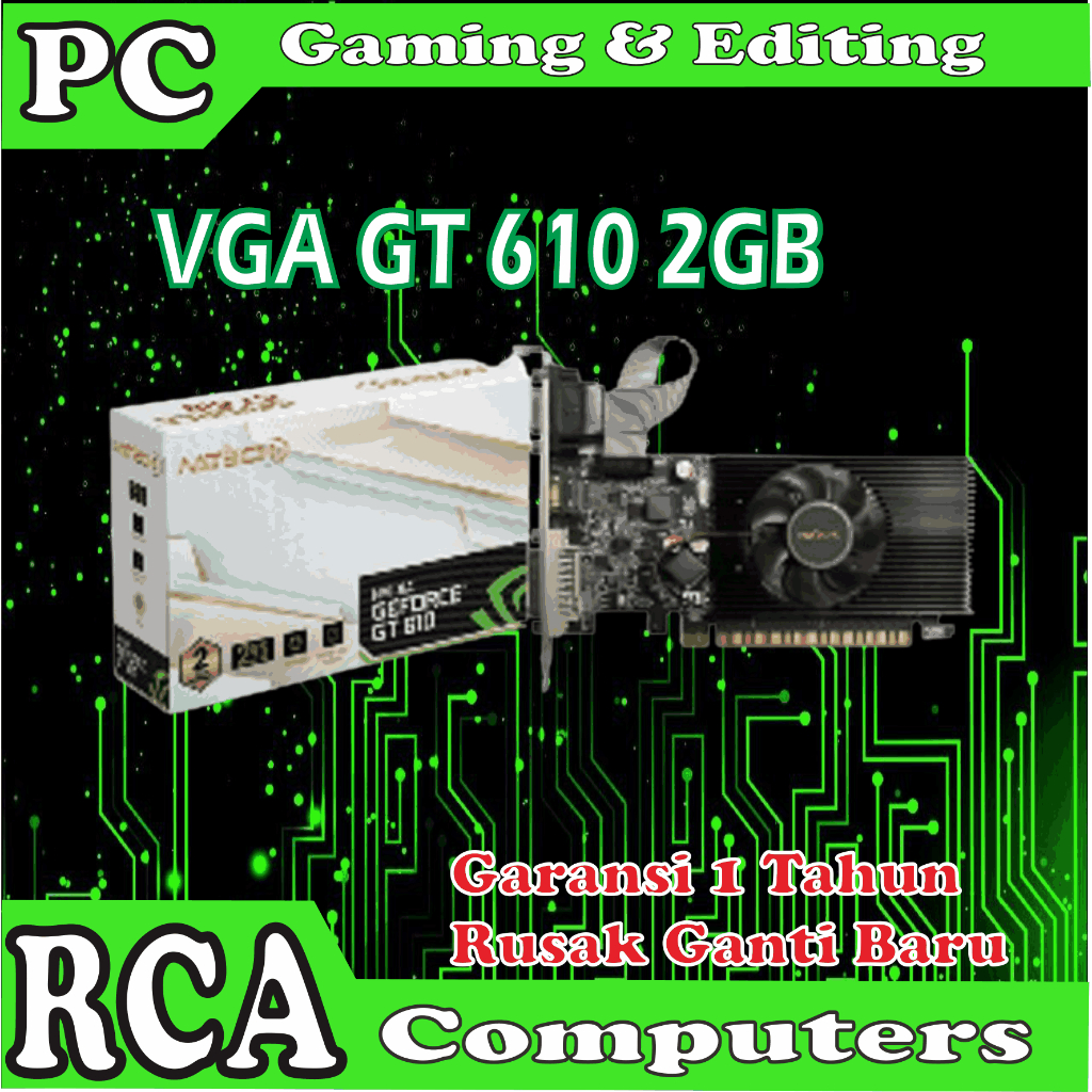 Jual VGA (Graphic Card ) Nvdia GT 610 2 GB | Shopee Indonesia