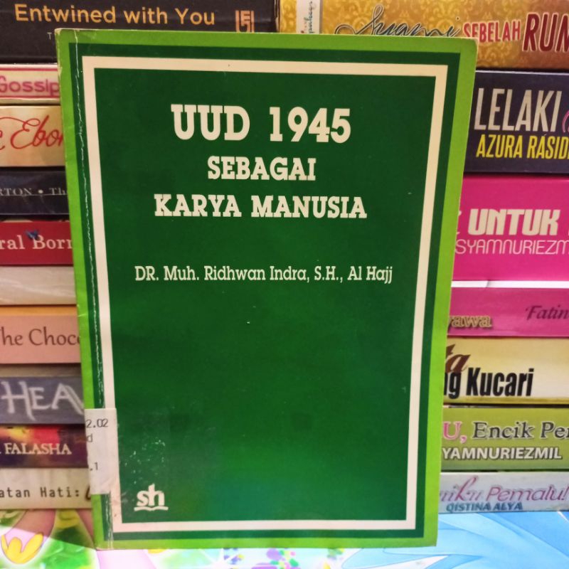 Jual BUKU UUD 1945 SEBAGAI KARYA MANUSIA (ORIGINAL) | Shopee Indonesia