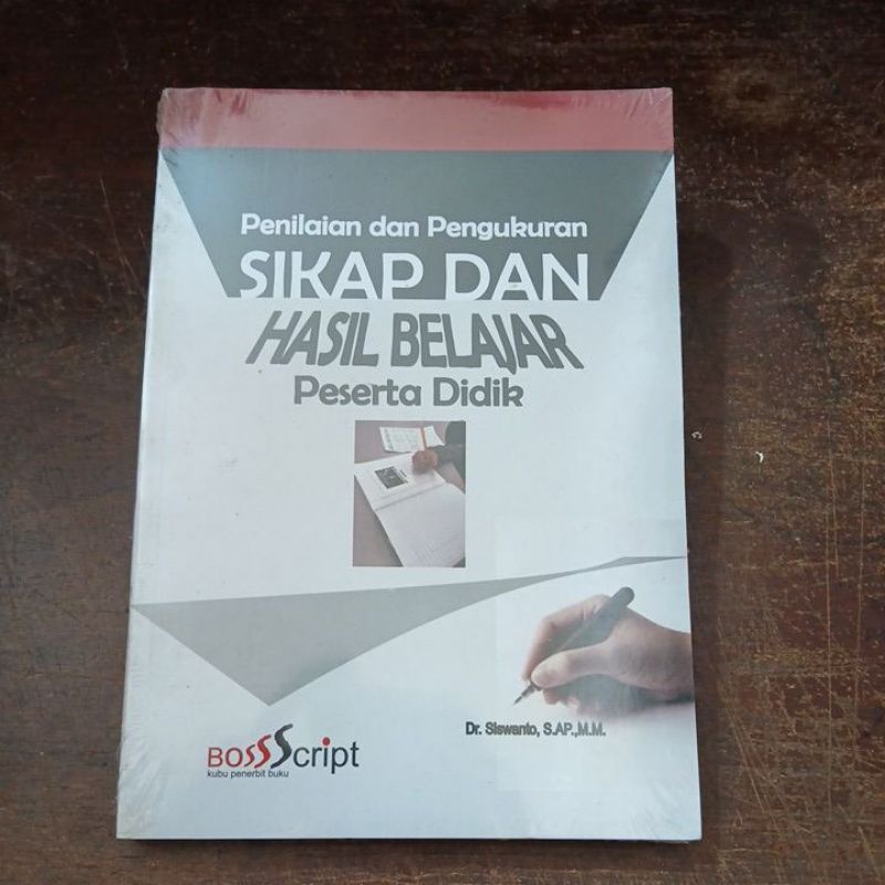 Jual Penilaian Dan Pengukuran Sikap Dan Hasil Belajar Peserta Didik ...