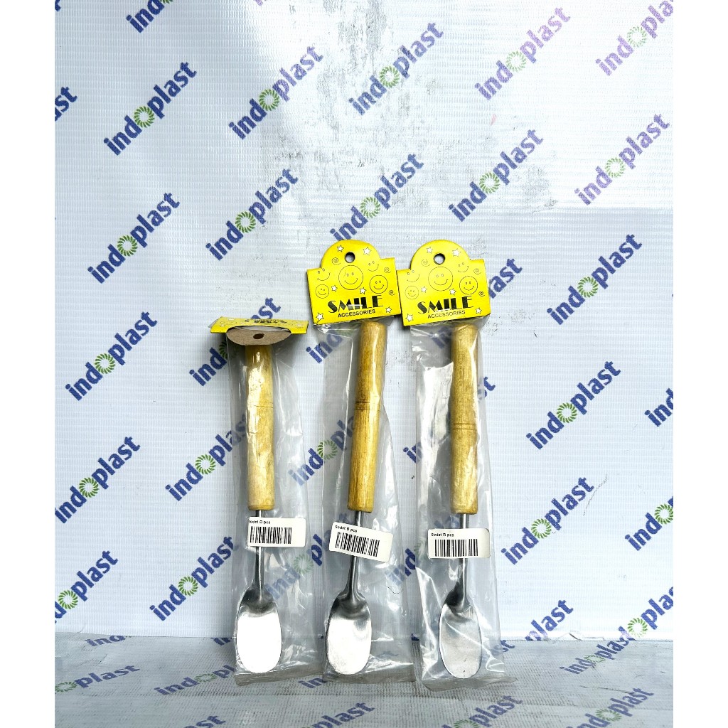Jual Sutil Kue Mini / Spatula Mini / Sodet Kecil Gagang Kayu / Sutil ...