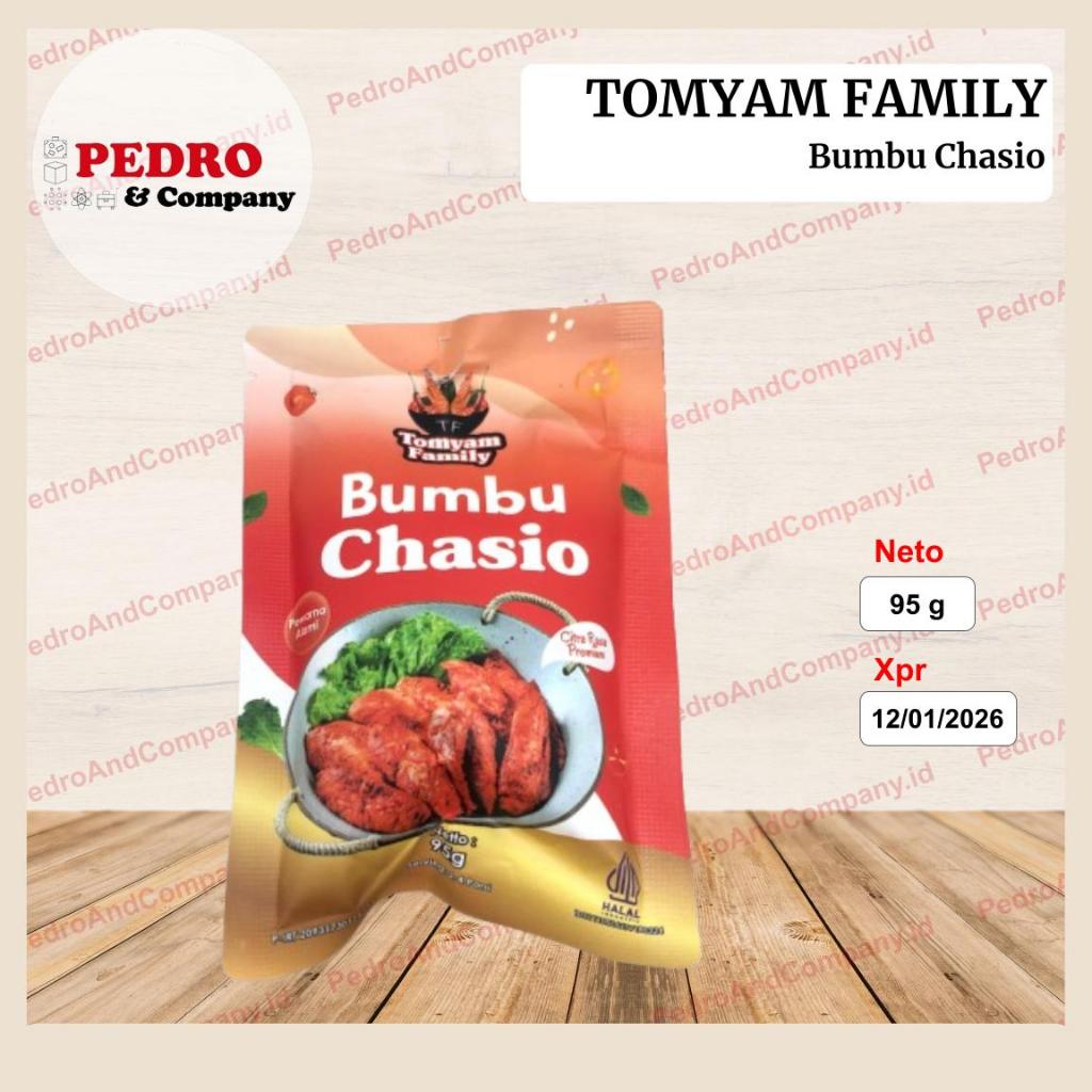 Jual bumbu chasio tomyam family 95 gram instant spice char siu TF ...
