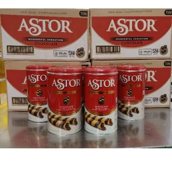 Jual Astor Tin/Astor Coklat/Astor Kaleng | Shopee Indonesia