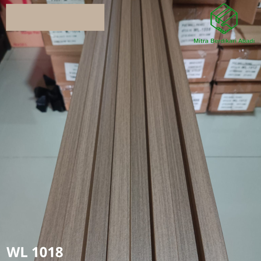 Jual WPC Wall Panel Dinding 3 Meter Kayu Jati Muda | Shopee Indonesia