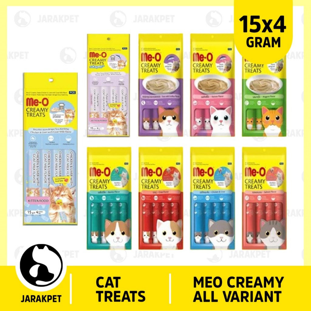 Jual Meo Creamy kitten goat milk - Meo Creamy Kitten chicken liver - Me ...