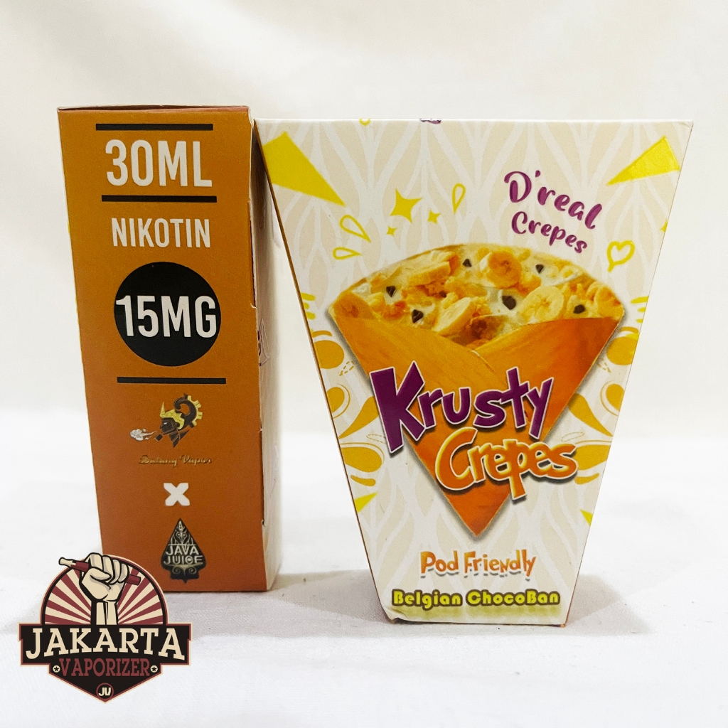 Jual [SALT] KRUSTY CREPES V4 BELGIAN CHOCOBAN SALTNIC 30ML 15MG 30MG BY ...