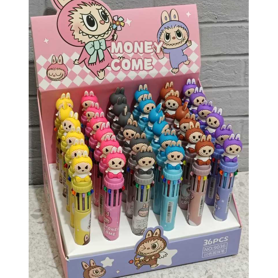 Jual Pen Labubu 10 Warna Pulpen Cetek 10 Warna Labubu | Shopee Indonesia