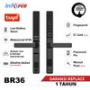 Jual Smart Door Lock Inforce BR36 Slim Door Frame Aluminium Digital ...