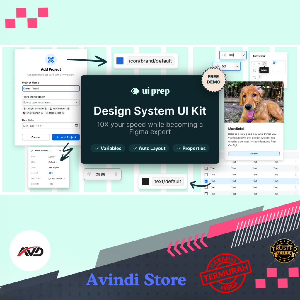 Jual UI Prep Design System 8.0 Figma | Shopee Indonesia