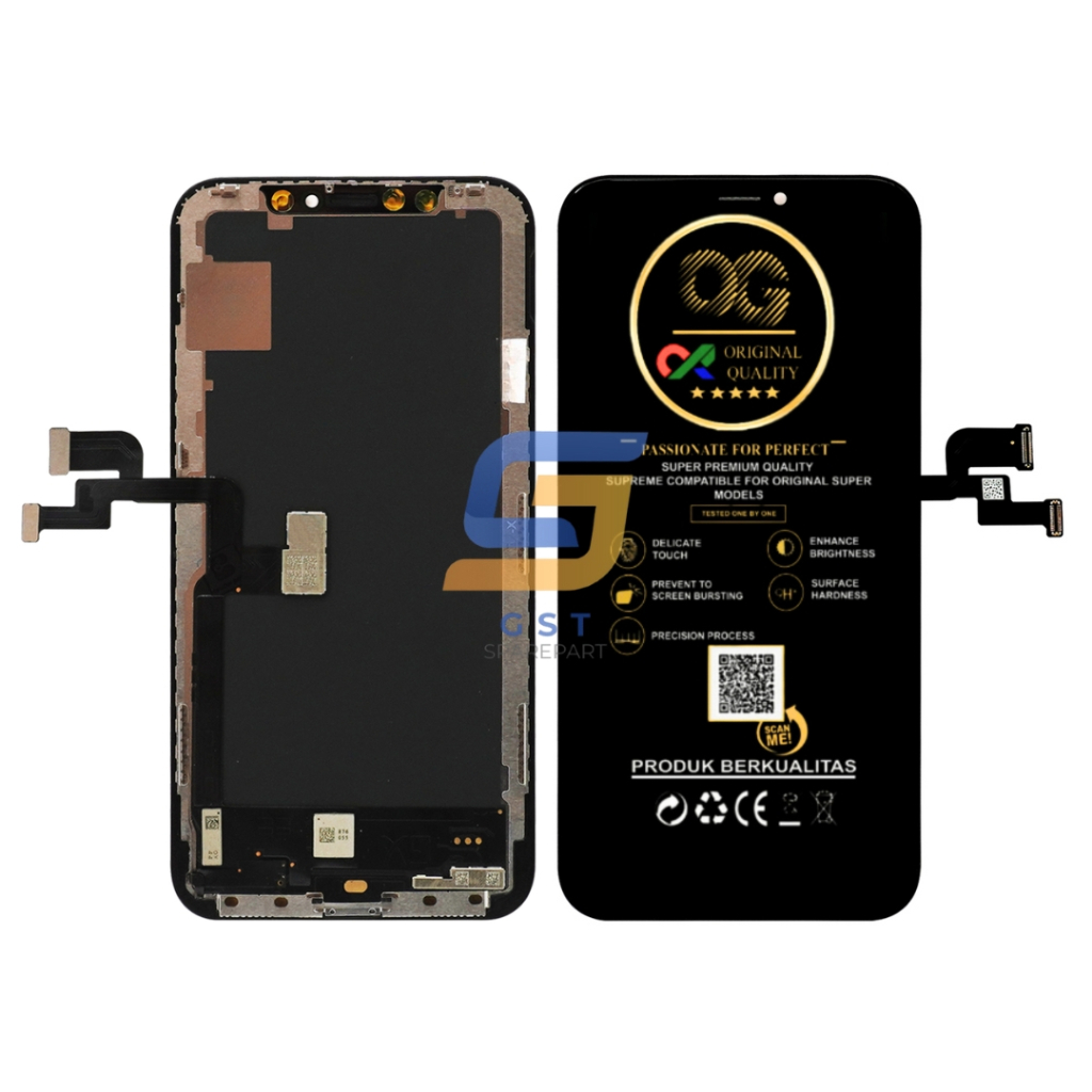 Jual LCD IP X OG SUPER FULLSET TOUCHSCREEN | Shopee Indonesia