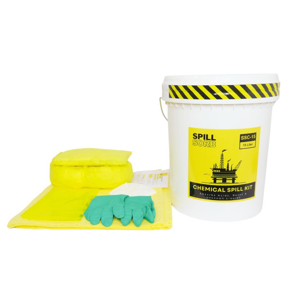 Jual Spill Sorb Penyerap Cairan Kimia 15 Liter - Alat Darurat Kimia ...