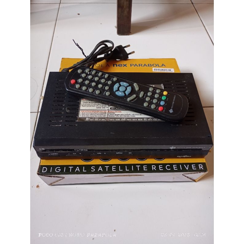Jual Receiver Nex Parabola Kuning bekas normal | Shopee Indonesia