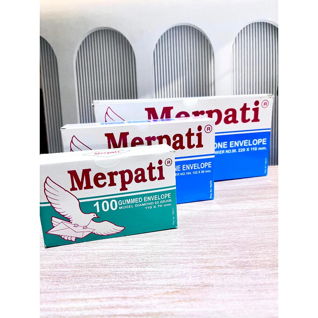 Jual Amplop Merpati 100 GUMMED ENVELOPE Model Diamond | Amplop Merpati ...