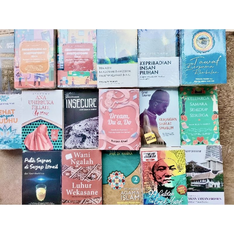 Jual [OBRAL MURAH] BUKU BACAAN AGAMA / BACAAN ISLAMI 10 RIBUAN / RANDOM / JUDUL ACAK / BUKU ...