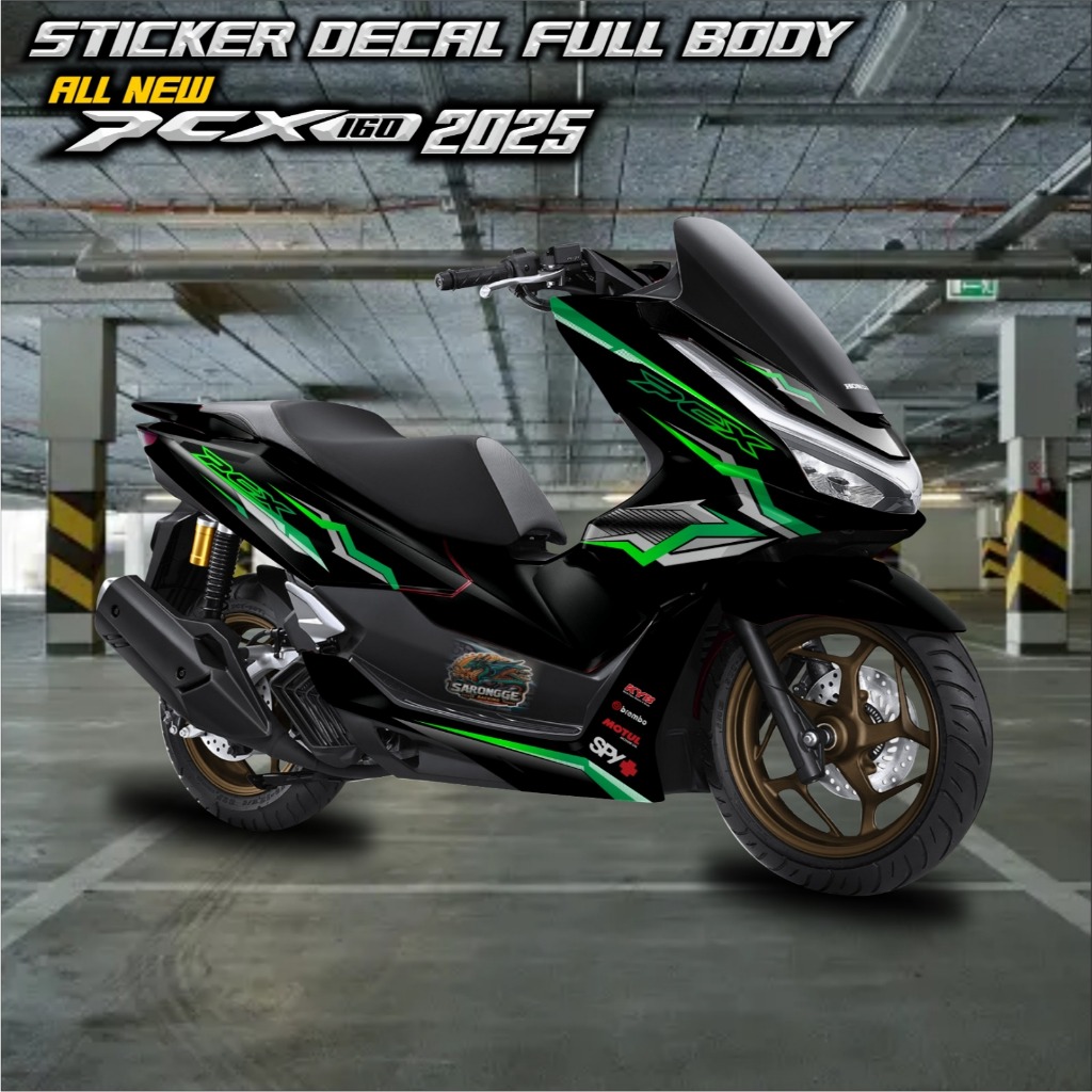 Jual sticker decal honda pcx 160 new 2025 roadsync fullbody variasi ...
