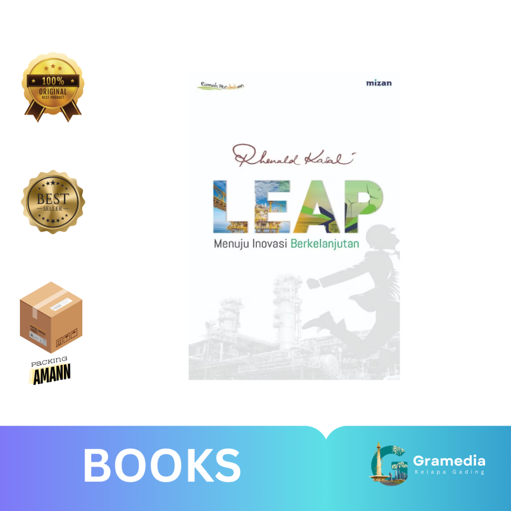 Jual Gramedia MKG - Buku Leap: Menuju Inovasi Berkelanjutan (Rhenald ...