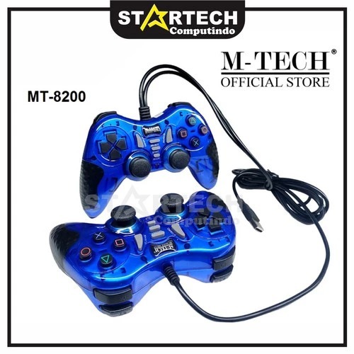 Jual M-Tech Stick Game Dual Controller USB PC Joystick JoyStik MT-8200 ...