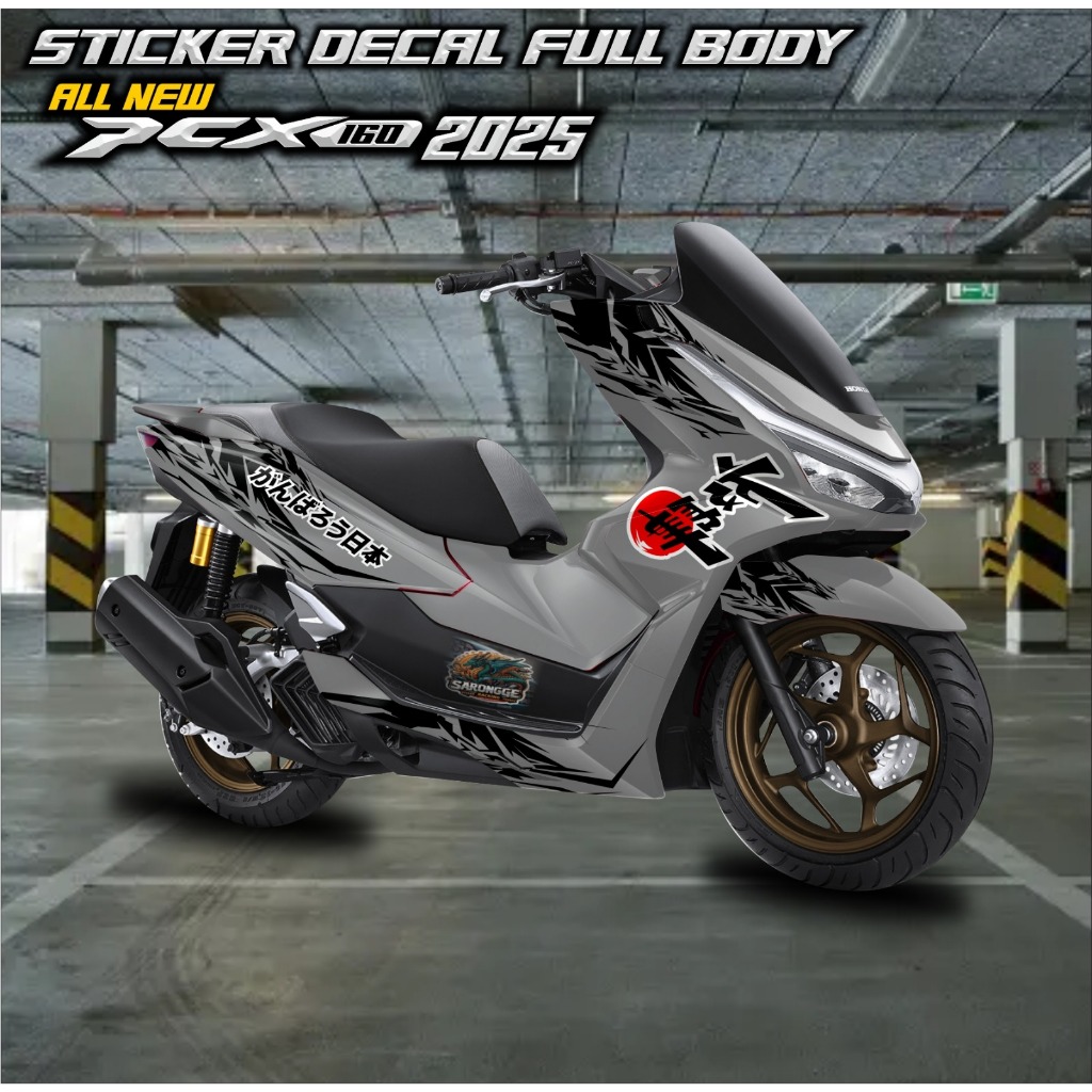 Jual Sticker Decal Full Body PCX160 2025 Fullbody Motif Grafis japan ...