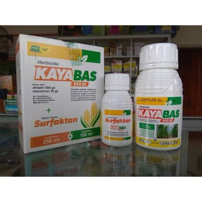 Jual Kayabas 555SC 250ml Herbisida Selektif Racun Obat Pembasmi Gulma ...