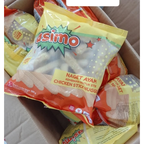 Jual Asimo Nugget Ayam 500 gr Frozen Food | Shopee Indonesia