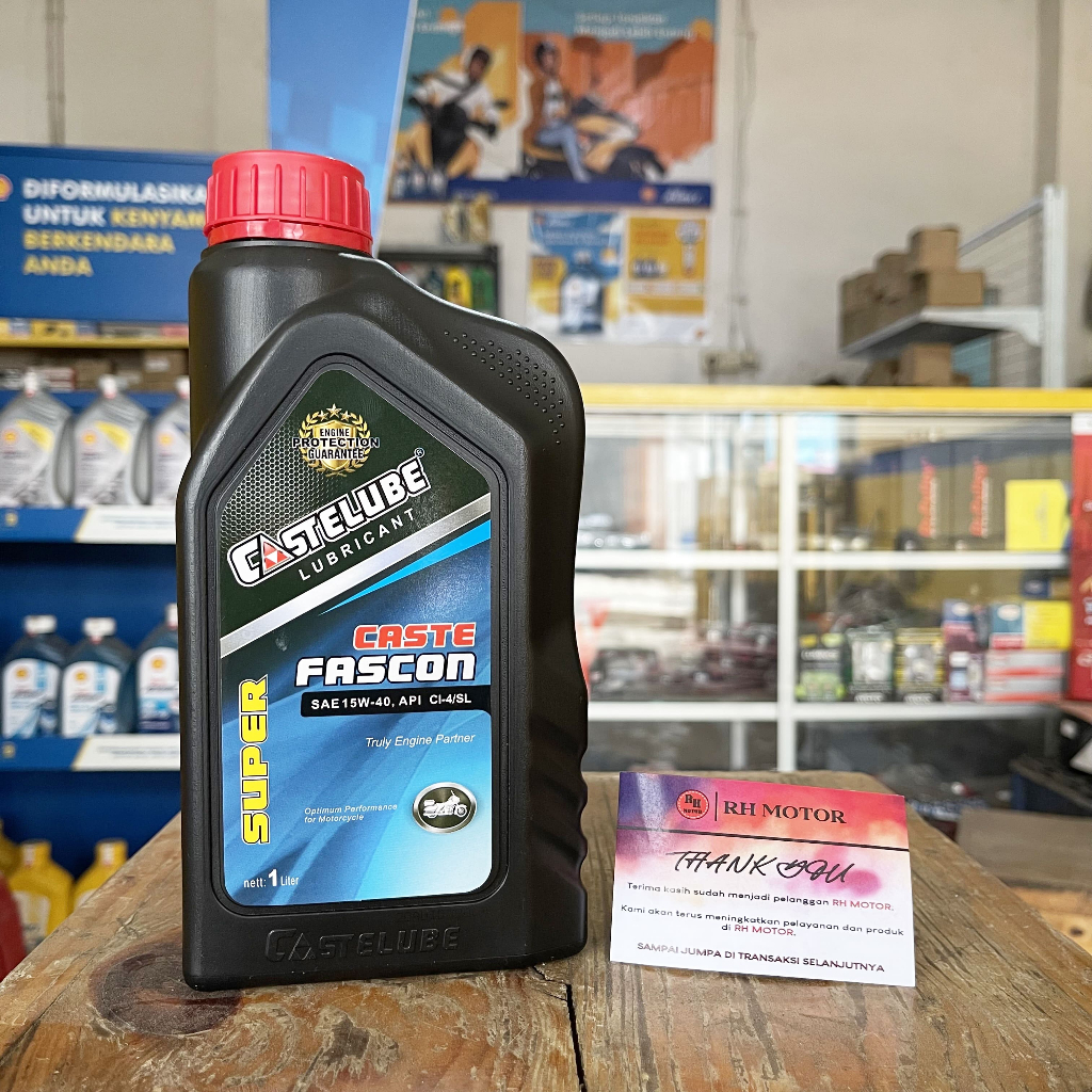 Jual Oli Castelube Fascon (SAE 10W-40) (1L) | Shopee Indonesia